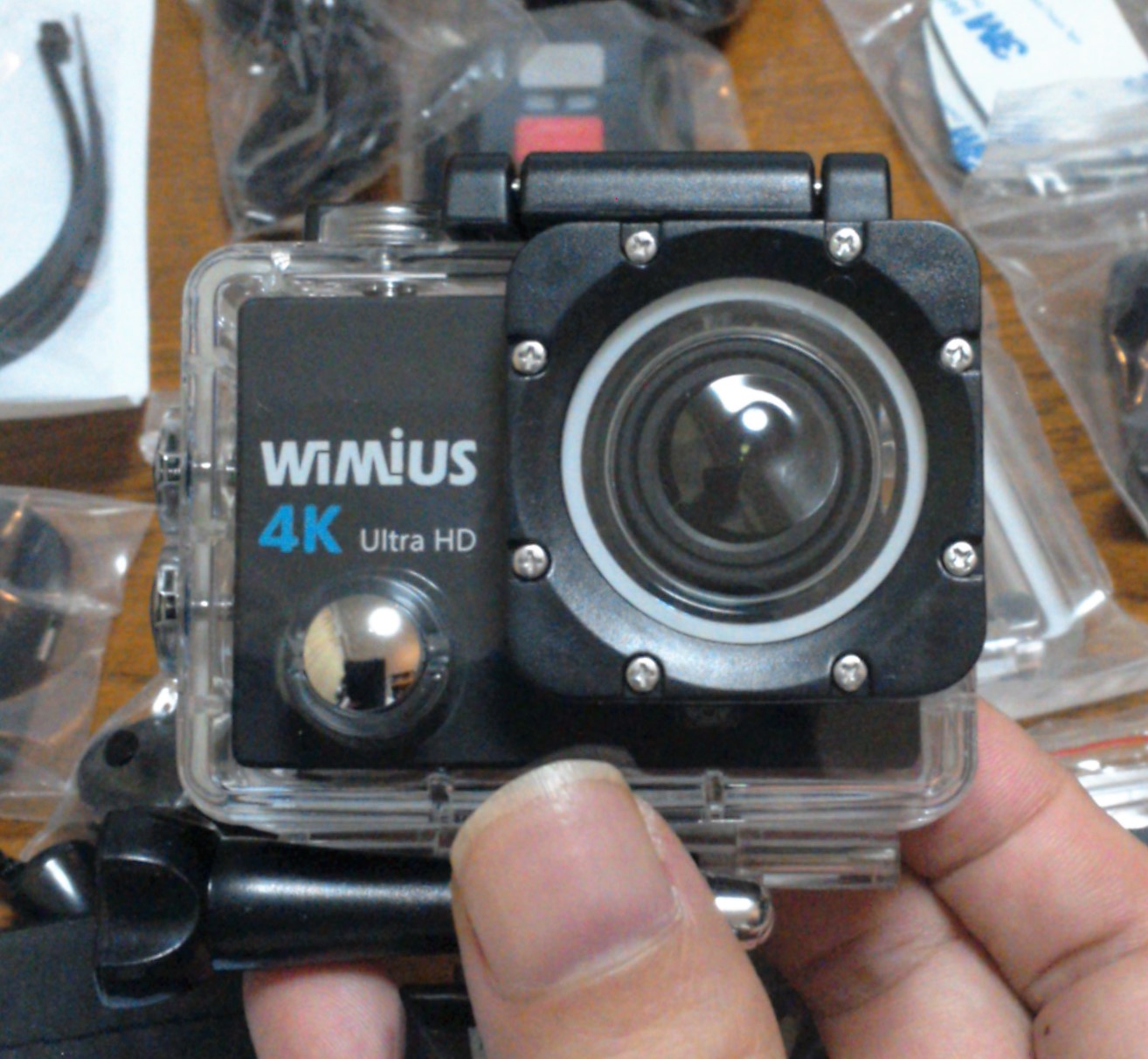 【人柱レビュー】wimius Q3 4K WIFI アクションカメラ【アクションカム】 | Pで作業軽減しましょ